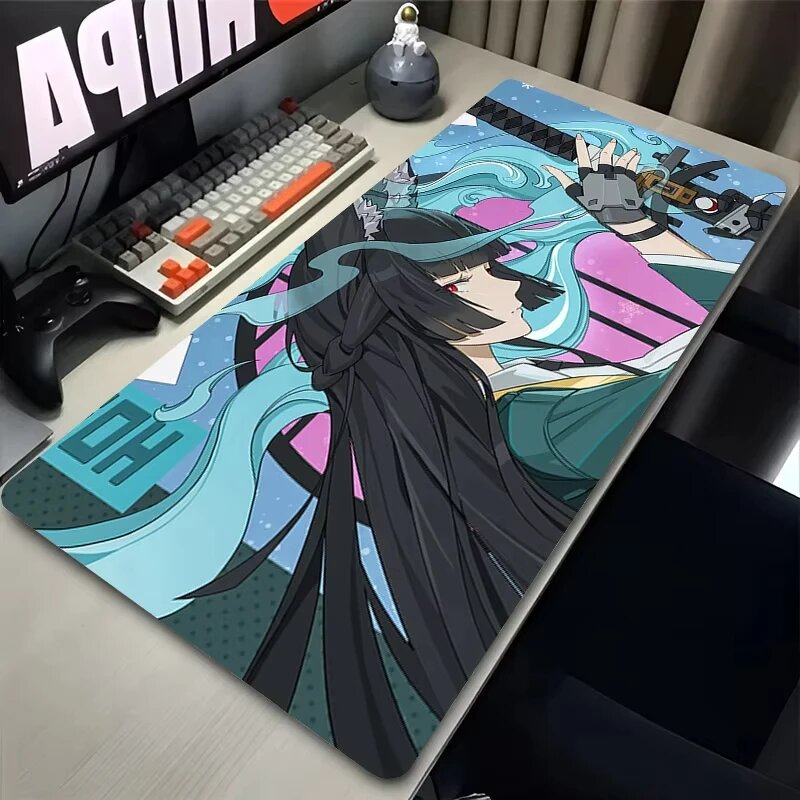 Hoshimi Miyabi Zenless Zone Zero коврик для мыши резиновый 500x1000x2mm, ZZ1810(5)