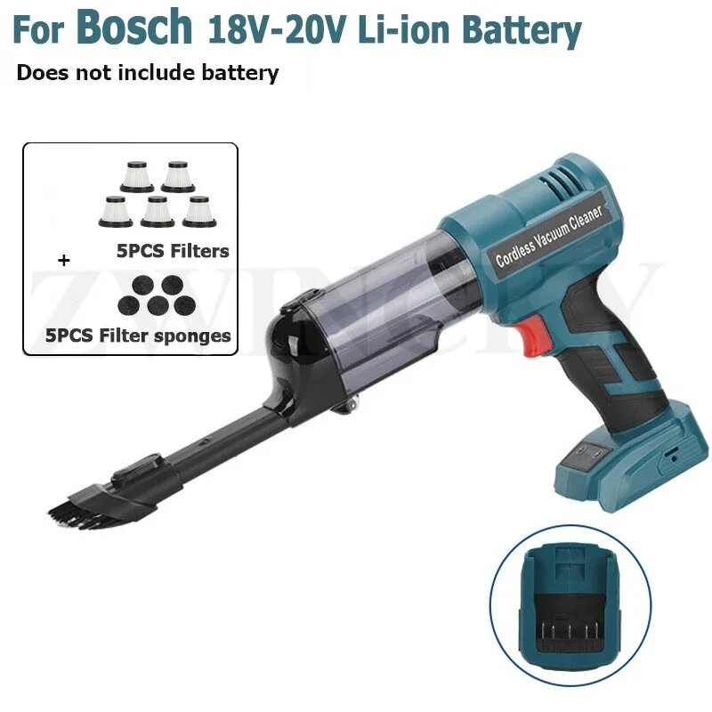 Беспроводной пылесос для Bosch 18V-20V Li-ion