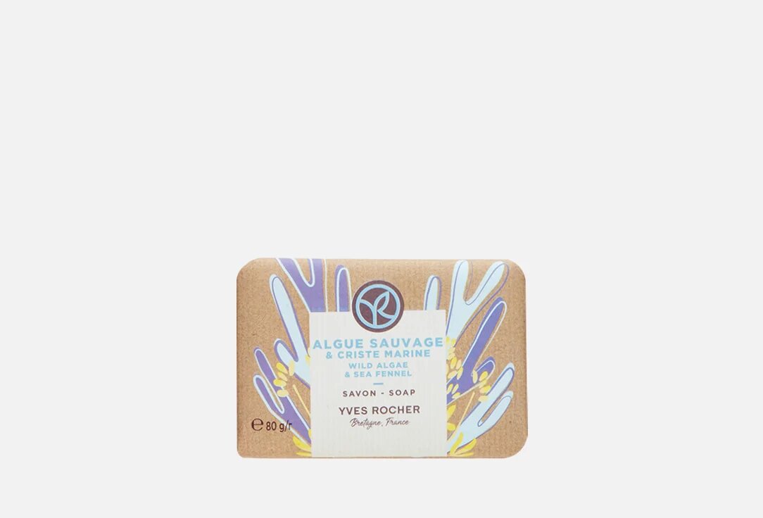 Yves Rocher Bain De Nature Wild Algae & Marine Criste мыло 80 г