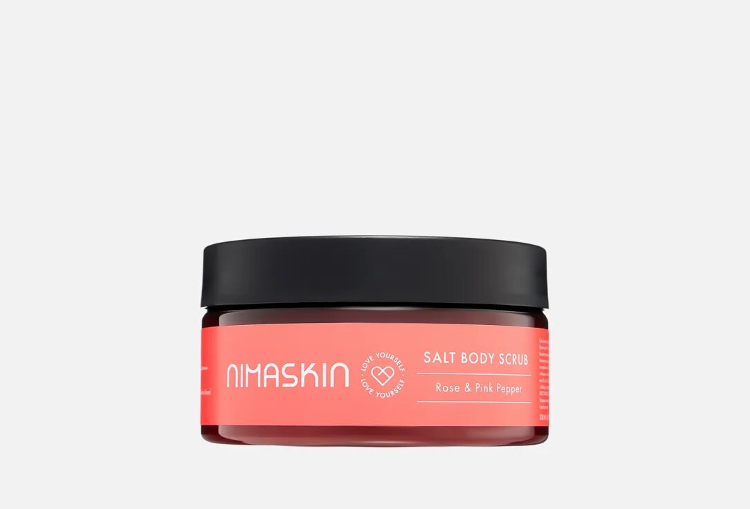 Nimaskin Rose & Pink Pepper Парфюмированный скраб для тела 200 мл