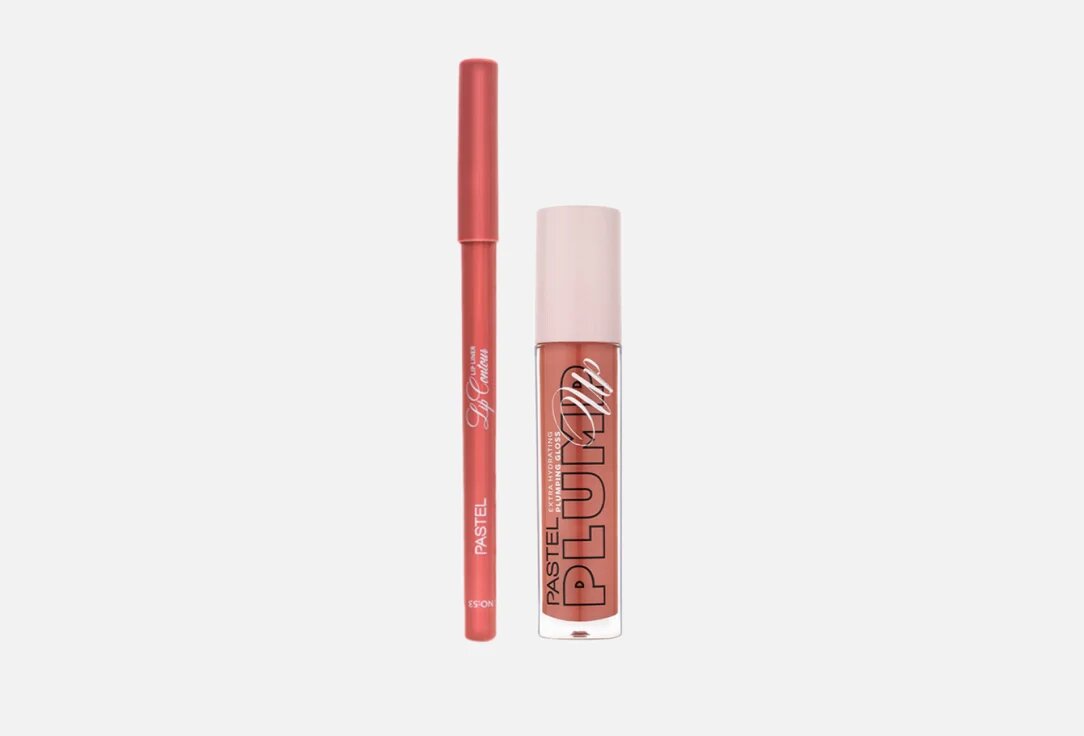 Pastel Cosmetics PERFECT LIP DUO Набор для макияжа губ 2 шт 205, 53