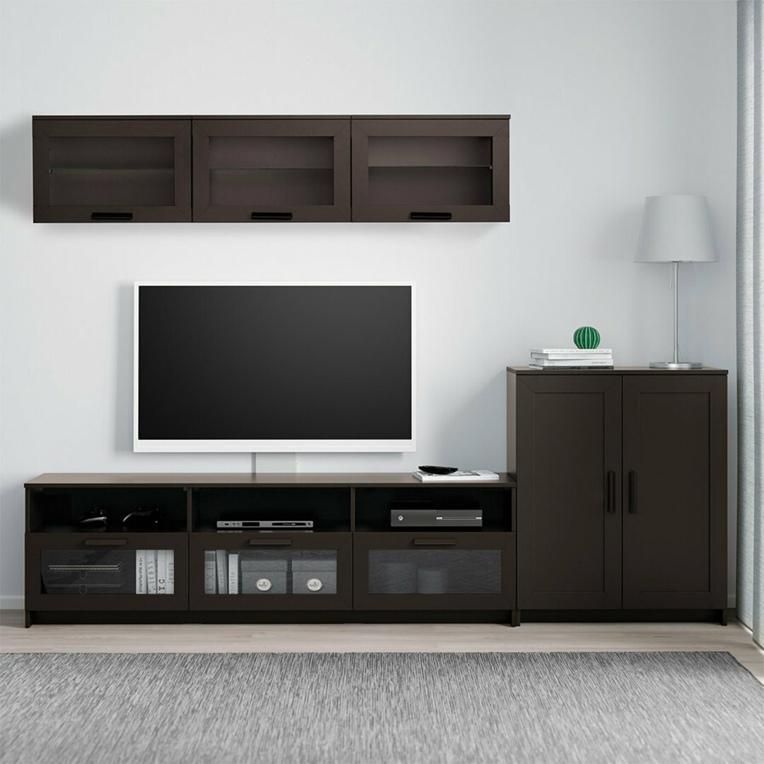 Гостиная Стенка Билли FS венге дизайн IKEA