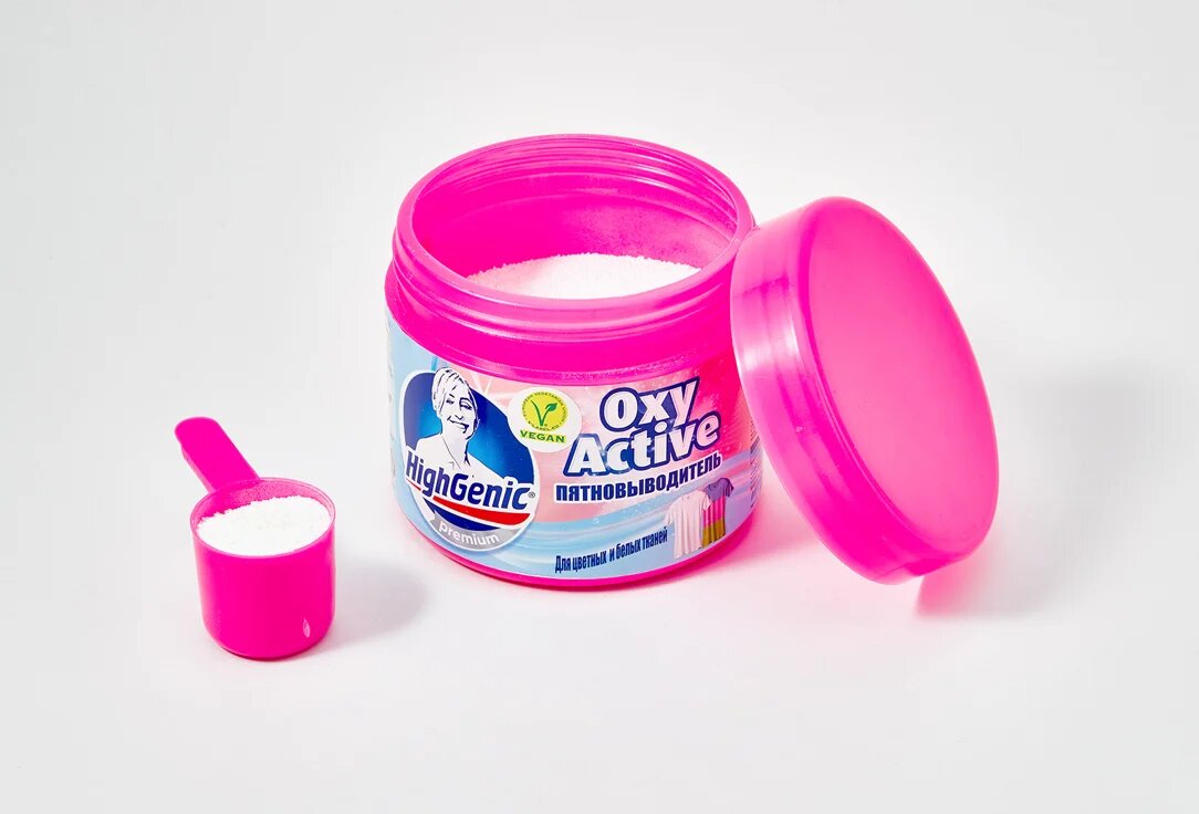HighGenic OXY ACTIVE пятновыводитель 500 г — фото 1