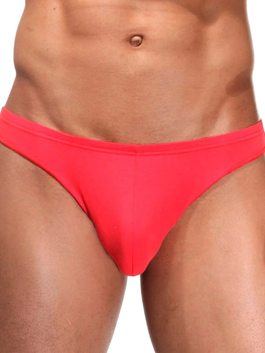 Мужские трусы стринги красные HOM Freddy 40-0202-4063 L (48)