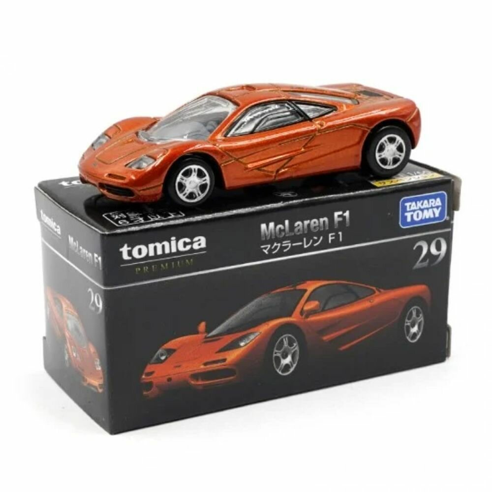 Машинка Takara Tomy Tomica 1/60 Mclaren F1 Orange No.29 Diecast Scale Model Car