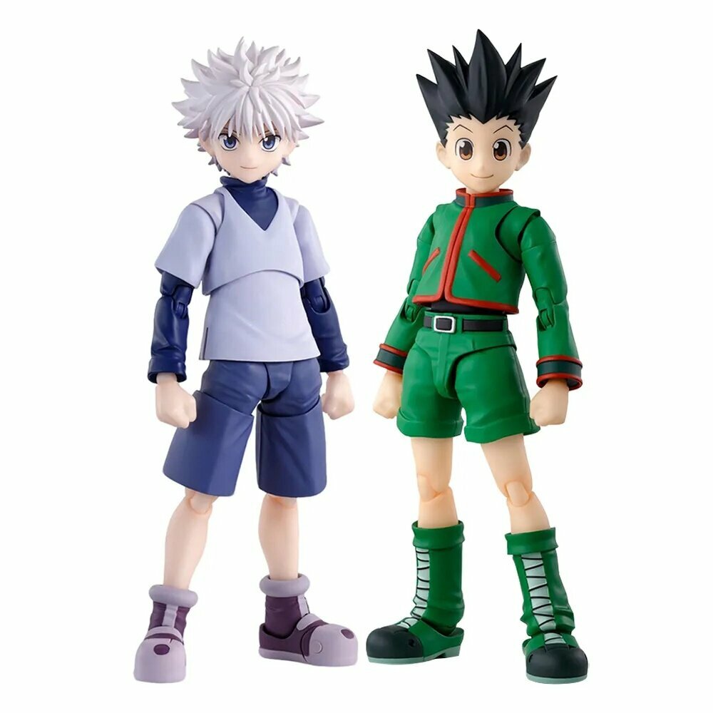 Фигурка Охотник х Охотник / Хантер х Хантер Гон Фрикс Киллуа Золдик / Hunter x Hunter Killua Zoldyck, Gon Freecss 2шт anime figure Removable action figurine