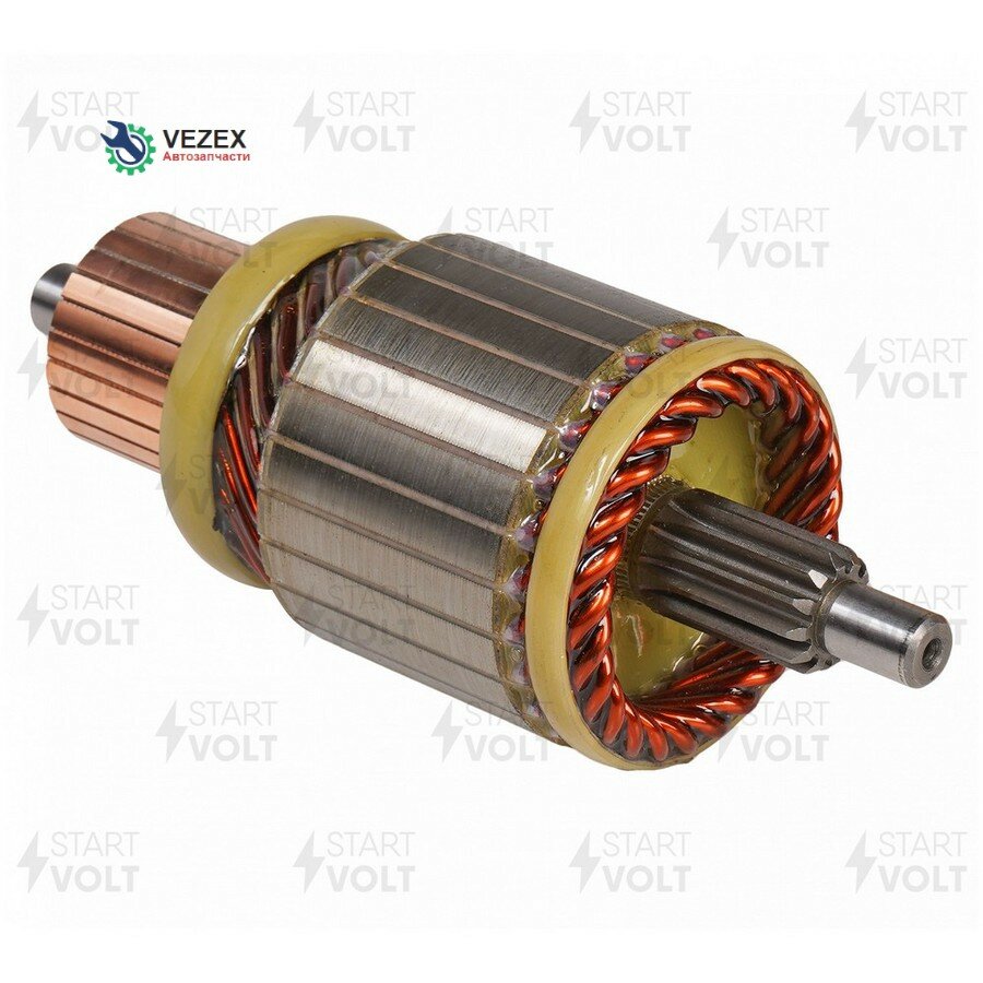 STARTVOLT SR0312 Ротор стартера для а/м ГАЗ 3310 Валдай c дв. Cummins ISF 3.8 (SR 0312)