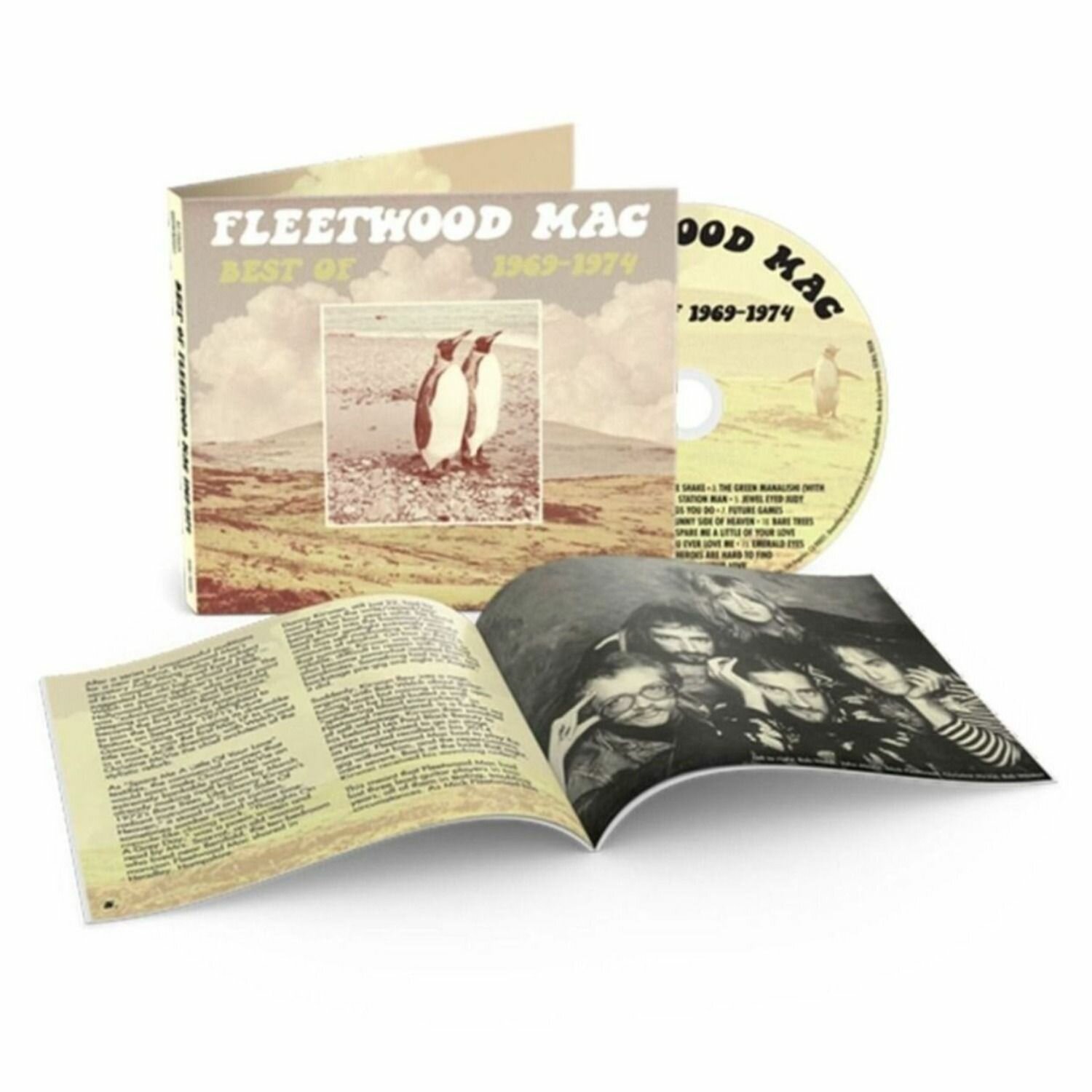 Музыка CD Fleetwood Mac - Best Of 1969-1974 CD, Compilation, Digipak, Ori*ginal