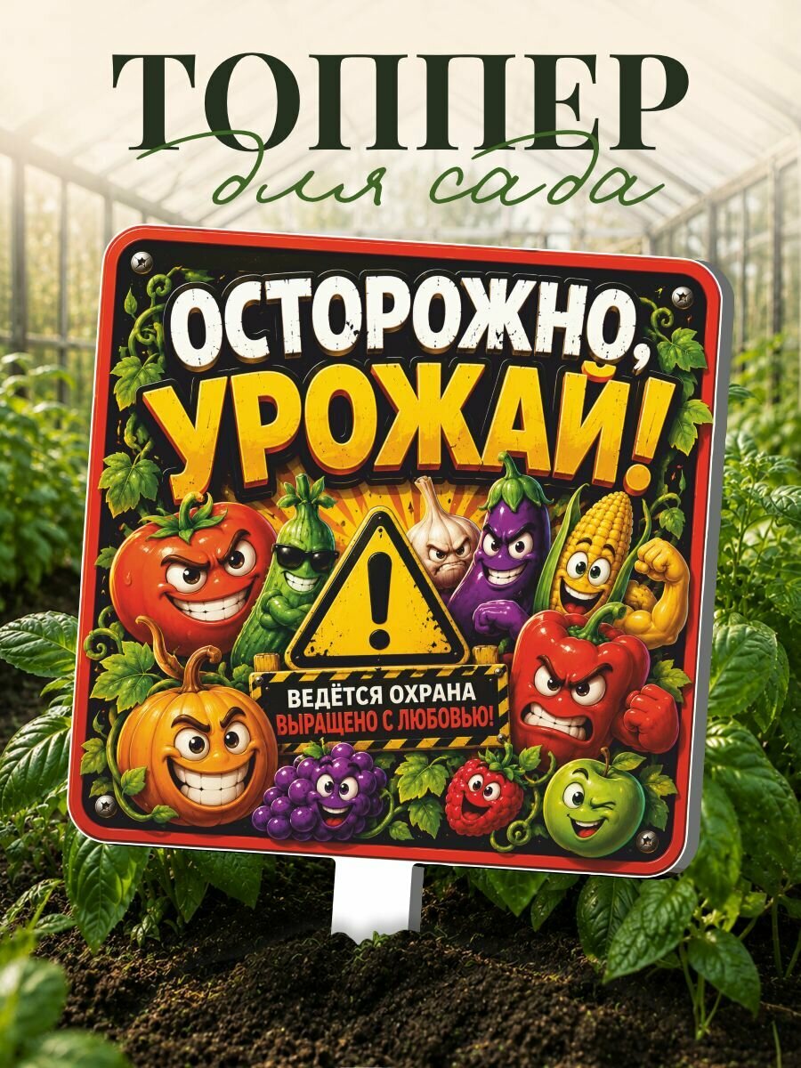 Фигурки для сада Овощи - Урожай
