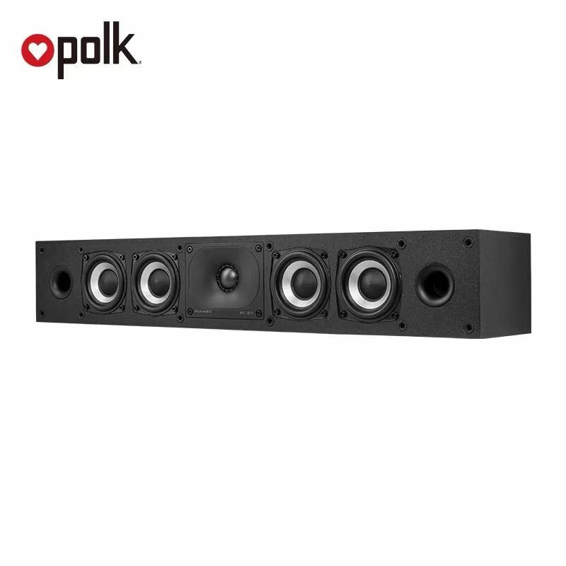 Акустика Polk Audio MXT35, 2.0, 180Вт, дерево/металл, сабвуфер, 62 см x 10,5 см x 14,1 см