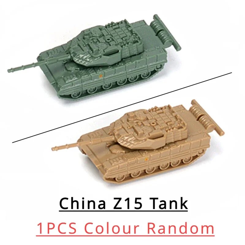 Пластиковый набор для сборки танков GRAPMAN 1/144 CHINA Z15