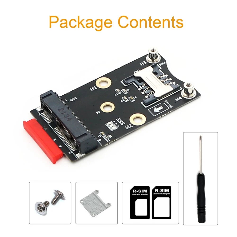 Wi-Fi адаптер PCI-E к M.2