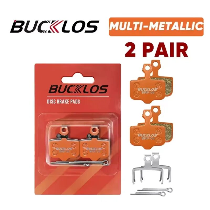 Тормозные колодки BUCKLOS BRP-04 для SRAM Avid MTB Multi-Metallic 2Pair