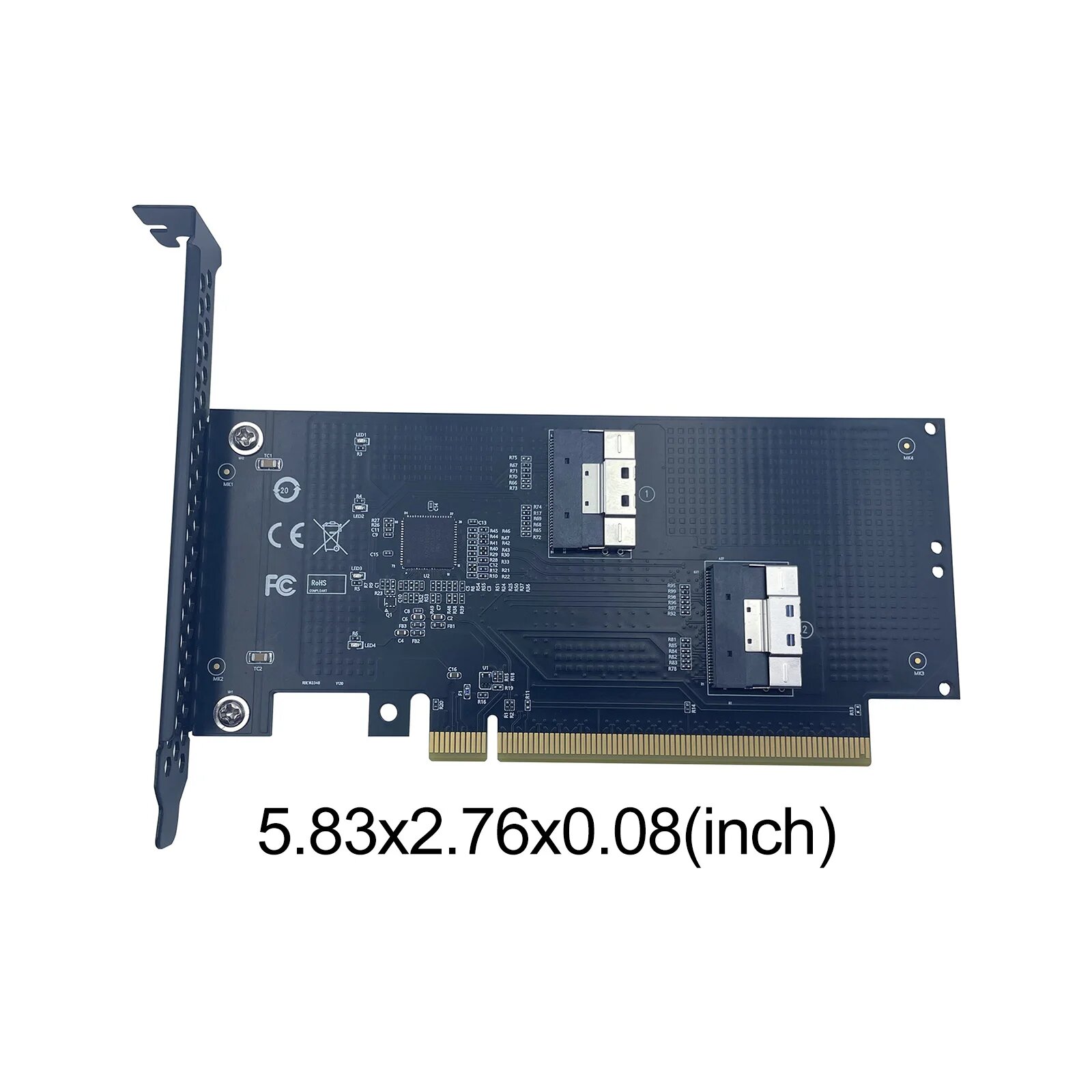 Райзер PCI-E 4.0 для видеокарт и SSD U.2 Expansion Card