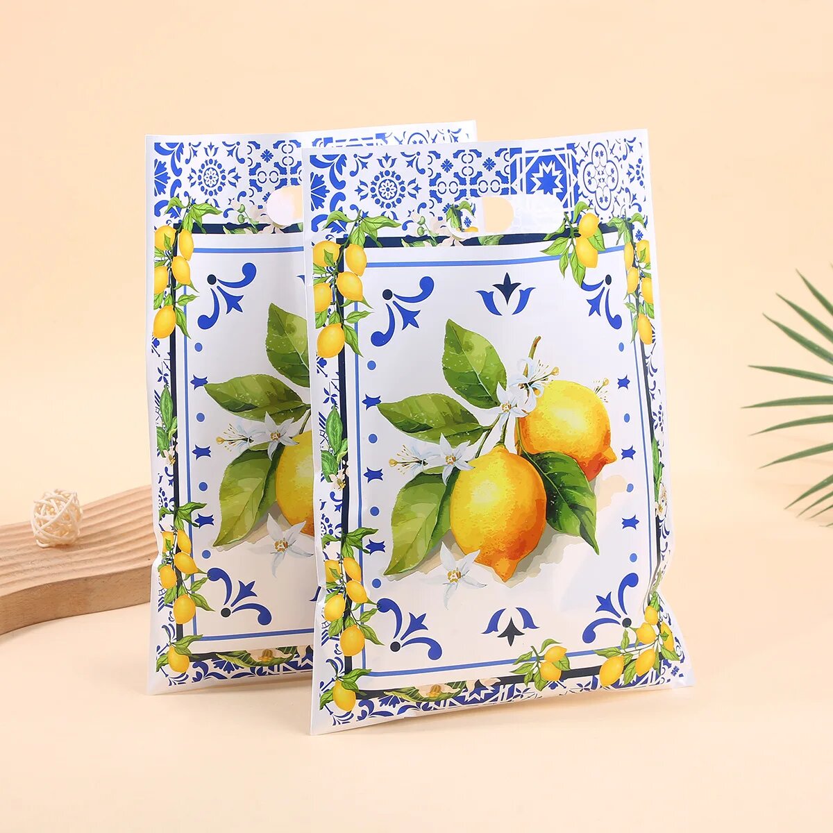 Декорации для вечеринки в стиле лимонов KUKUZHU 50Pcs gift bag