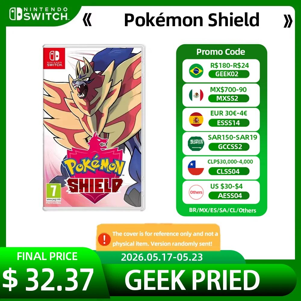 Nintendo Switch Pokemon Shield Stander Edition — фото 1
