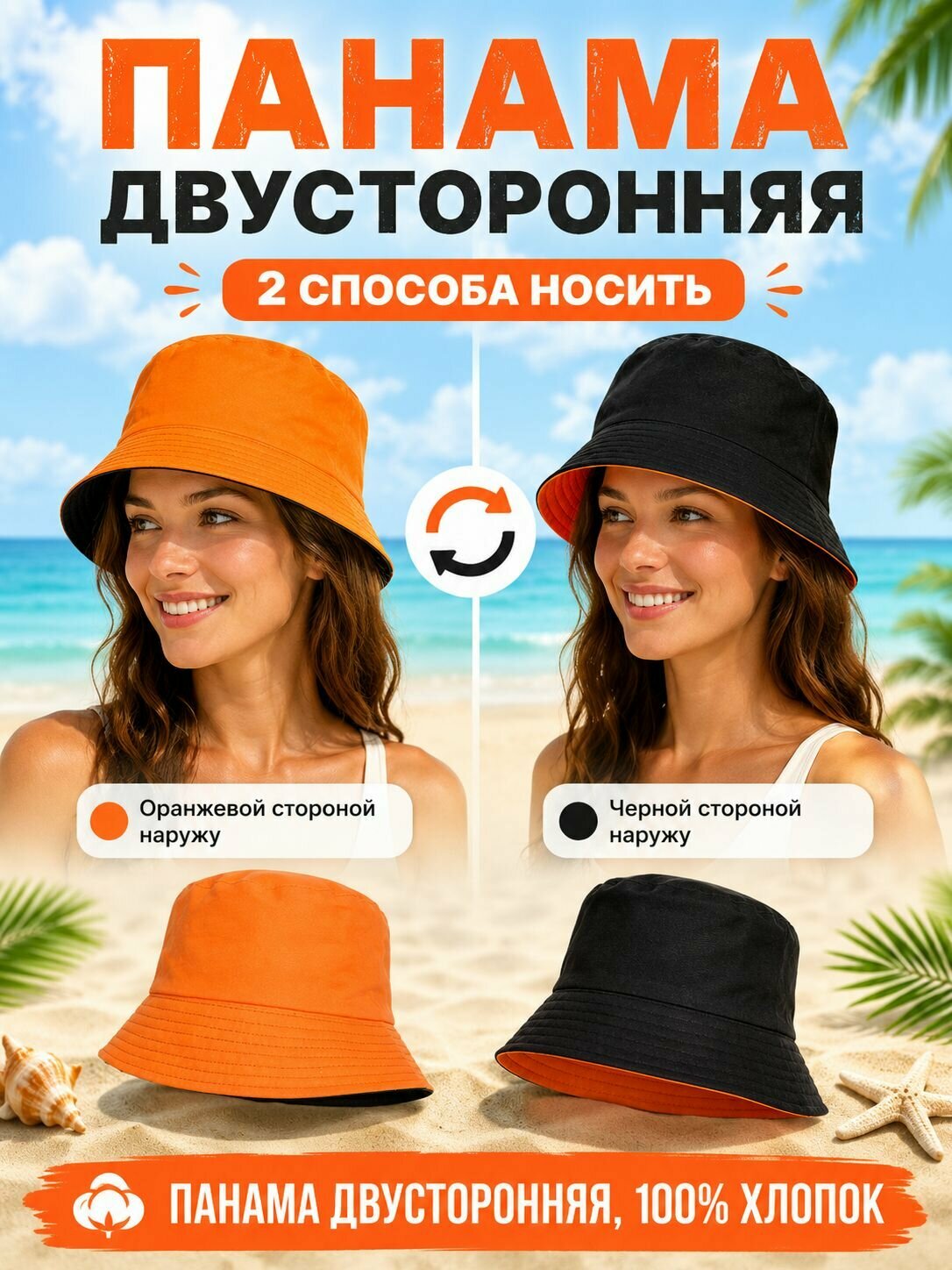 Панама Весна-лето 2022 для мужчин и женщин