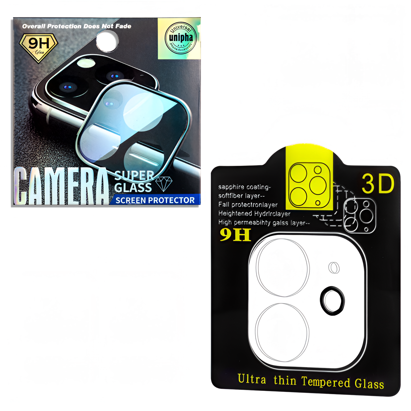 Защитное стекло Camera Film для камеры iPhone 12 (Айфон 12), прозрачное