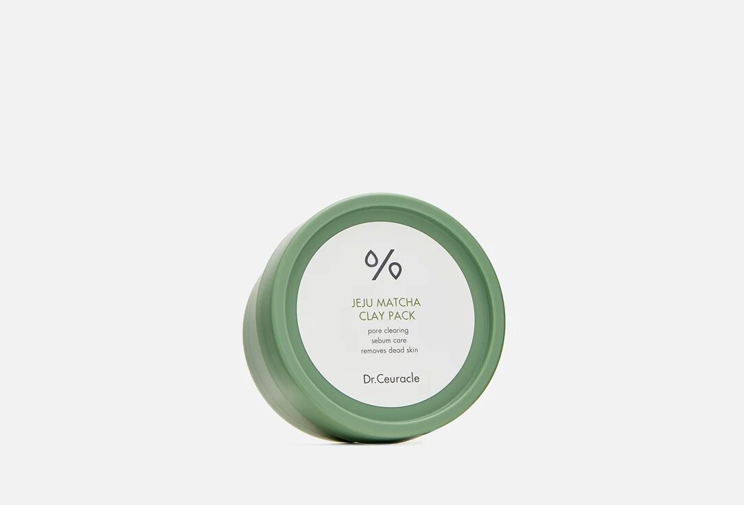 Dr. Ceuracle Jeju Matcha Clay Pack Очищающая глиняная маска 115г