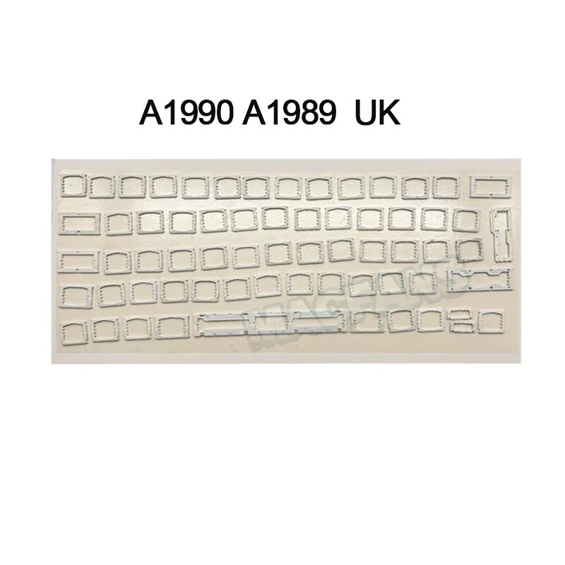 Зажимы для Macbook A1990/A1989/A2159 UK, белые