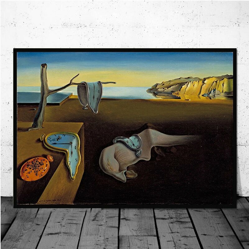 Постер Сальвадор Дали "Постоянство памяти", 50x70см, DM1060-D