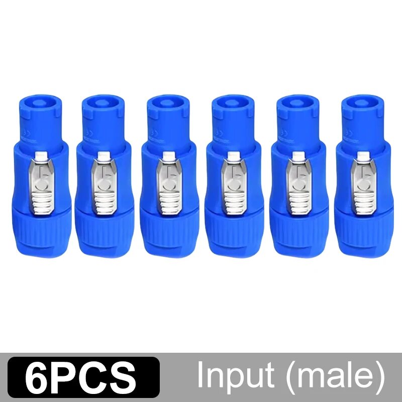 BAPPSUS разъем Powercon 20A 250V 6Pcs Blue