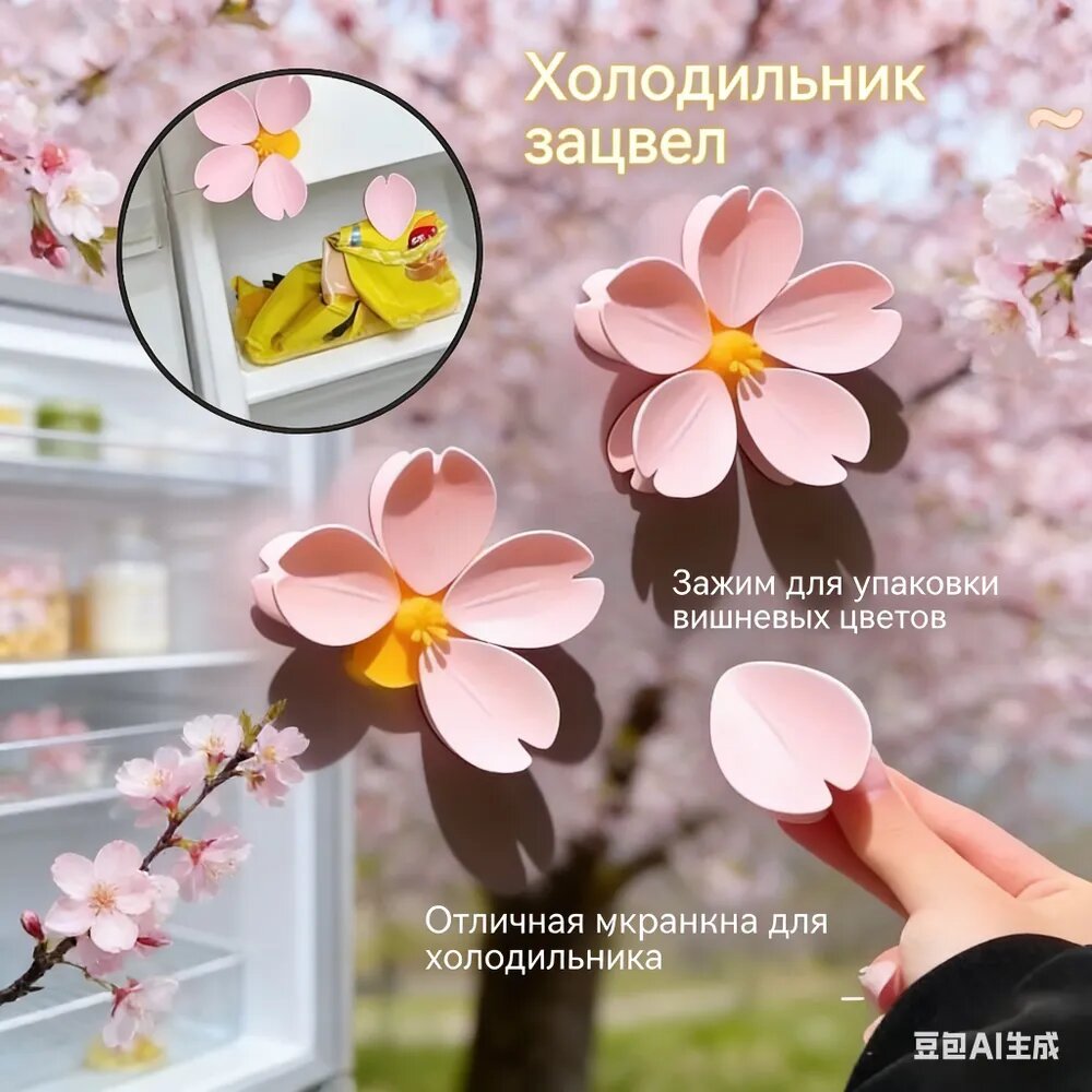 Зажим кухонный, 5 шт