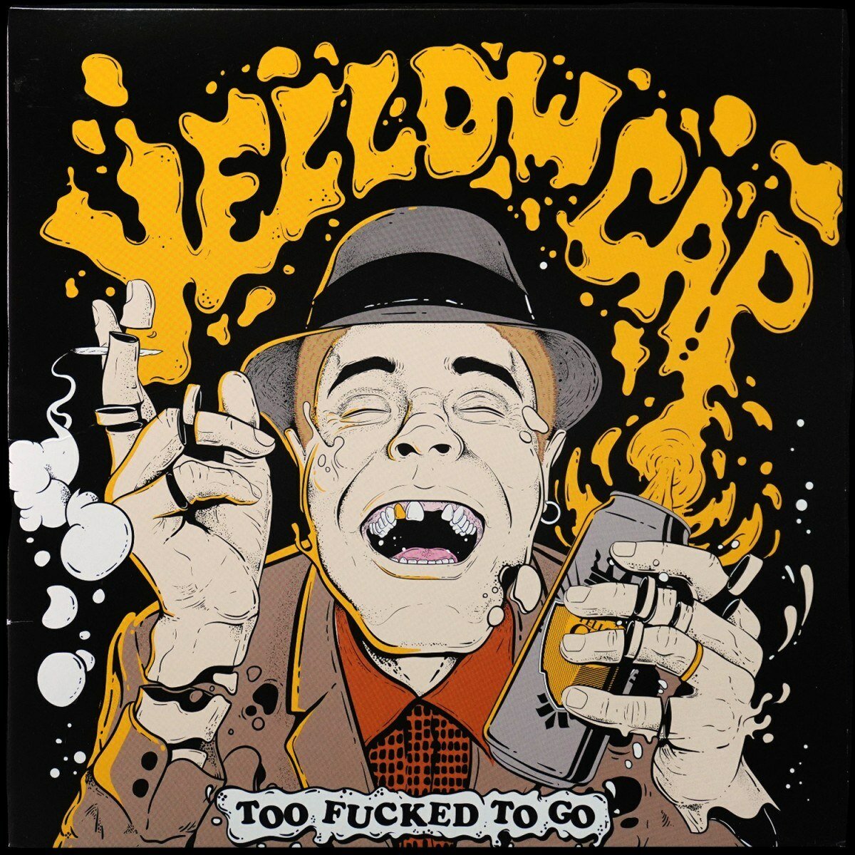 Виниловая пластинка Pork Pie Yellow Cap – Too Fucked To Go