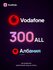Пополнение мобильного Vodafone Албания 300 лек (ALL) | мобильная связь, prepaid,...
