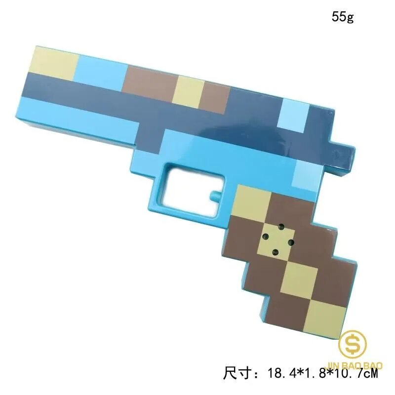 Набор оружия в стиле Minecraft трансформируемые игрушки: меч, кирка, лопата, топор, броня