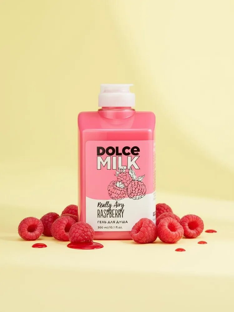 DOLCE MILK Гель для душа Ягода-Малина, 300 мл