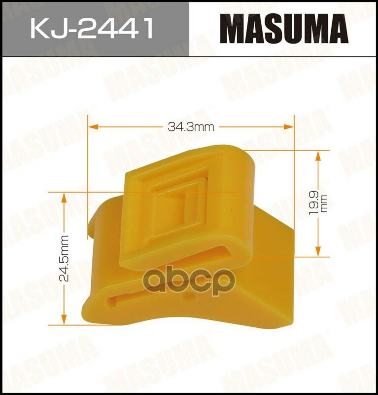 Клипса! Infiniti FX30/G25/M35, Nissan Teana/X-trail 06> Masuma арт. KJ-2441