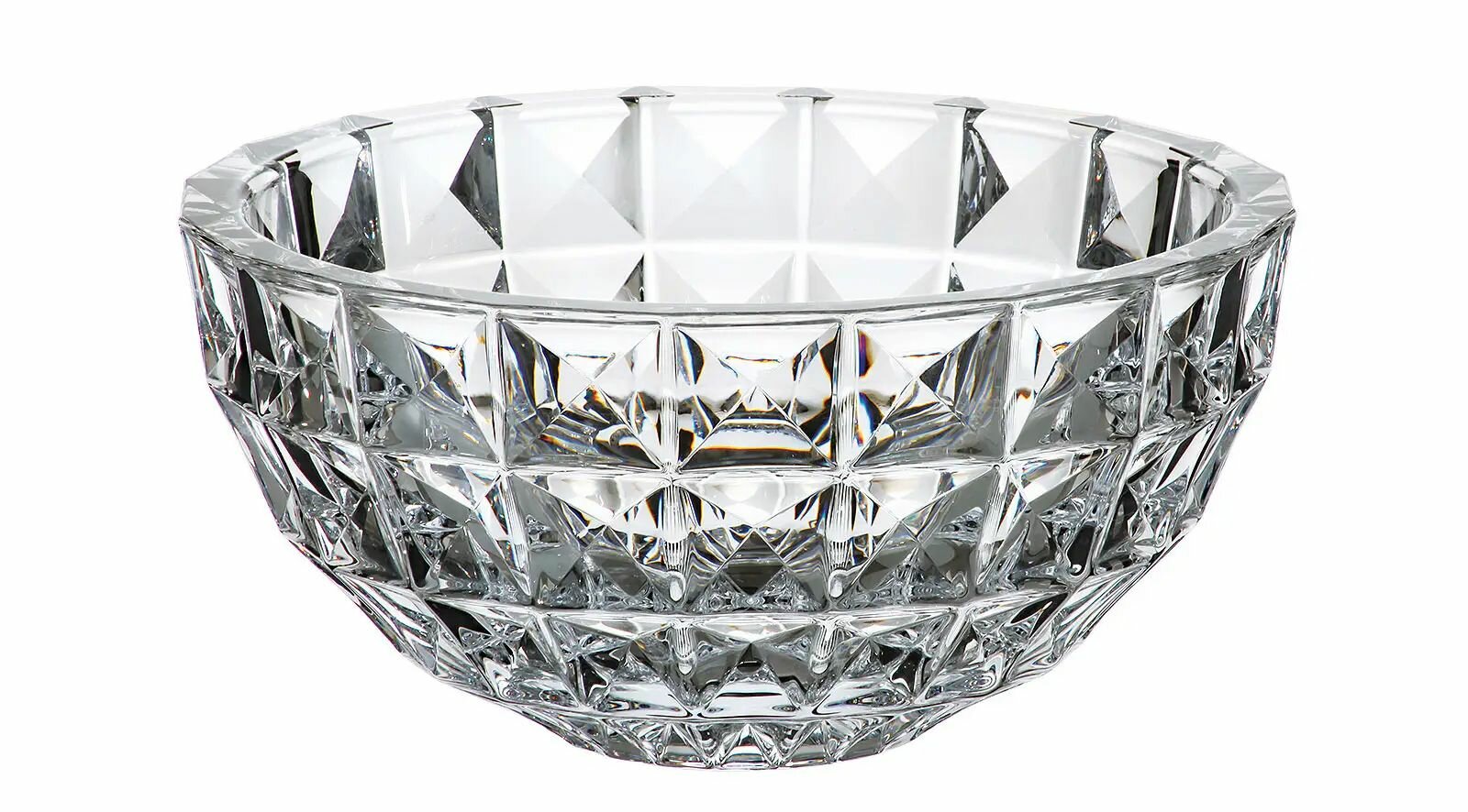 Салатник "DIAMOND", 28 см, стекло, Crystal Bohemia / БСС0770
