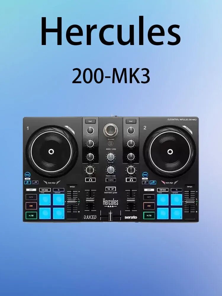 Контроллер Hercules DJControl Inpulse 200-MK3 DJконтроллер