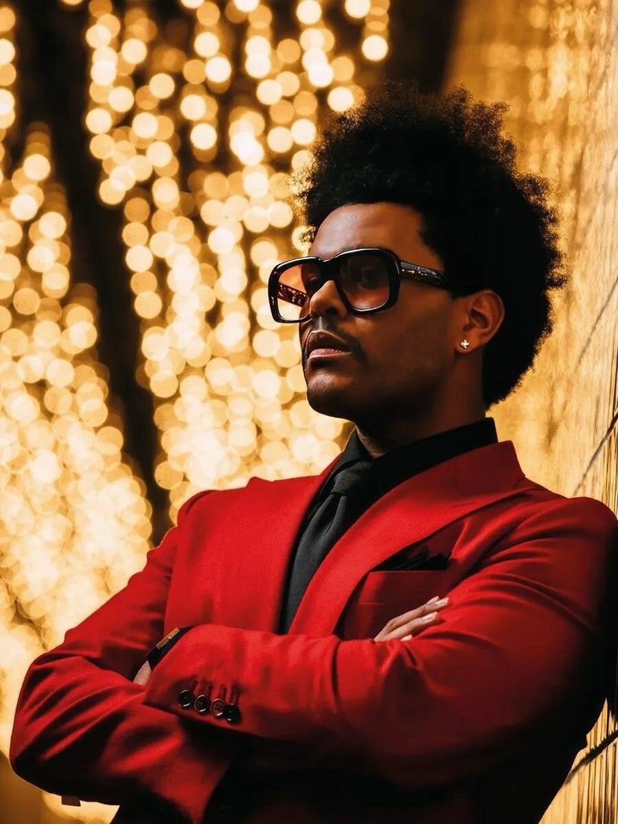 Постер для интерьера на стену (40х50 см). Певец The Weeknd