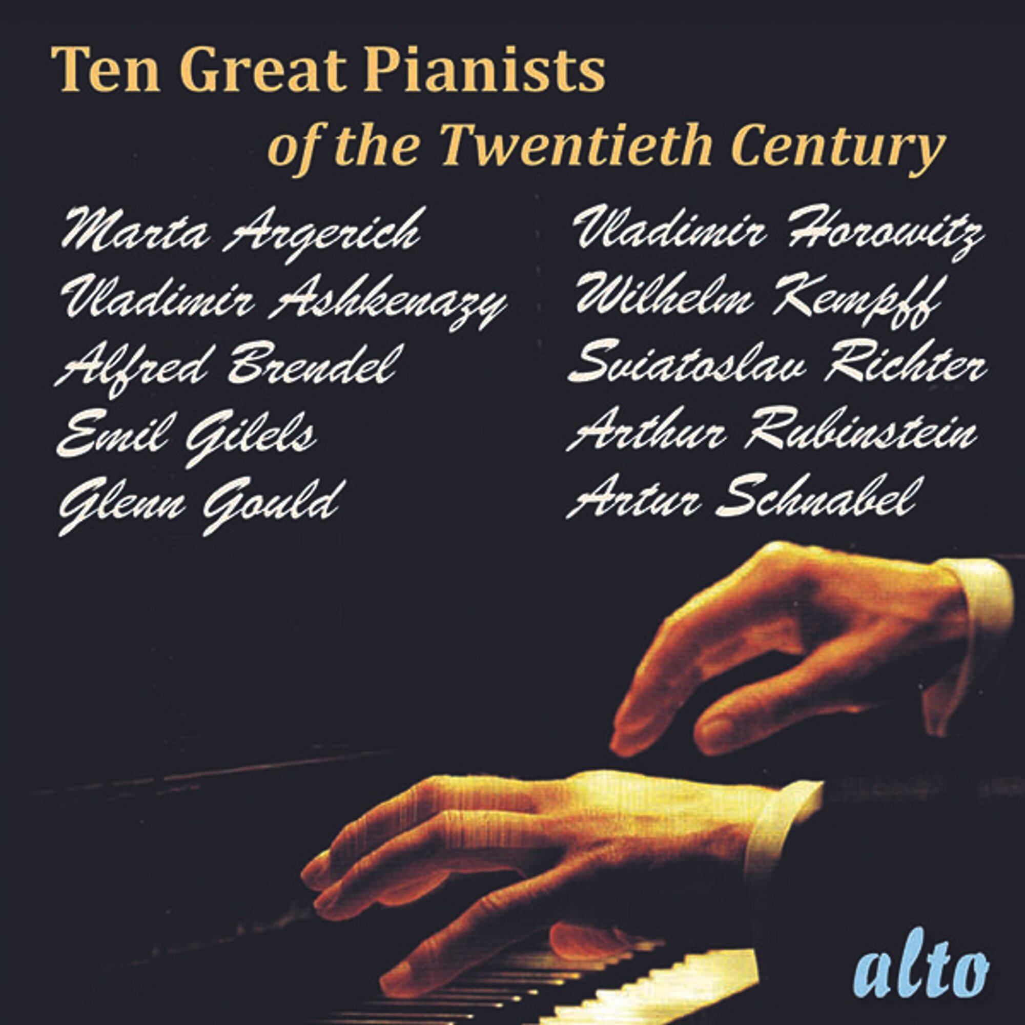 Компакт-диск 10 Great Pianists of the 20th Century (10 CD) (10 CD)