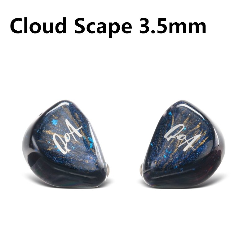 QoA Cloud Scape гибридные проводные наушники