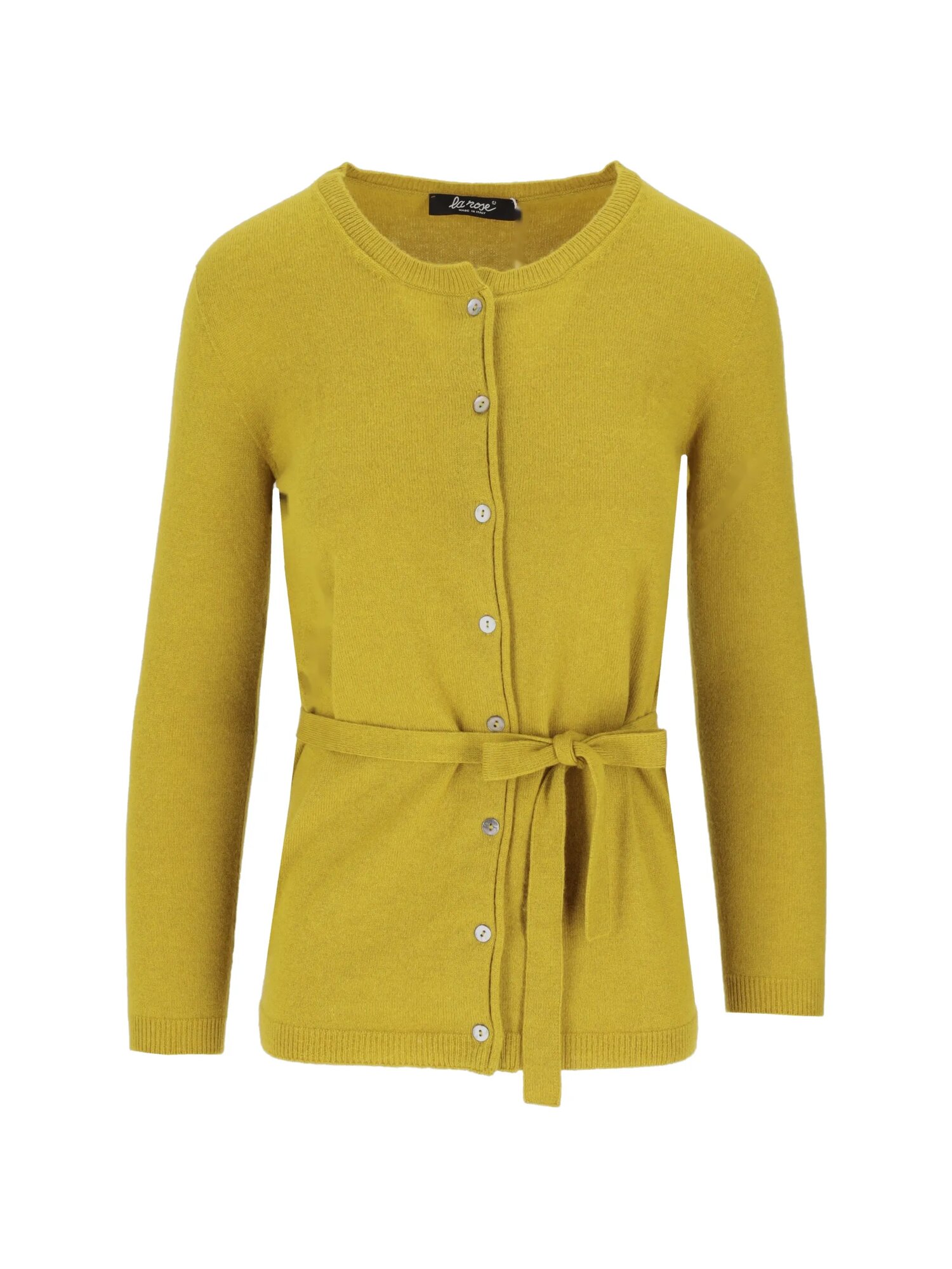 Кардиган Belted button-up cardigan