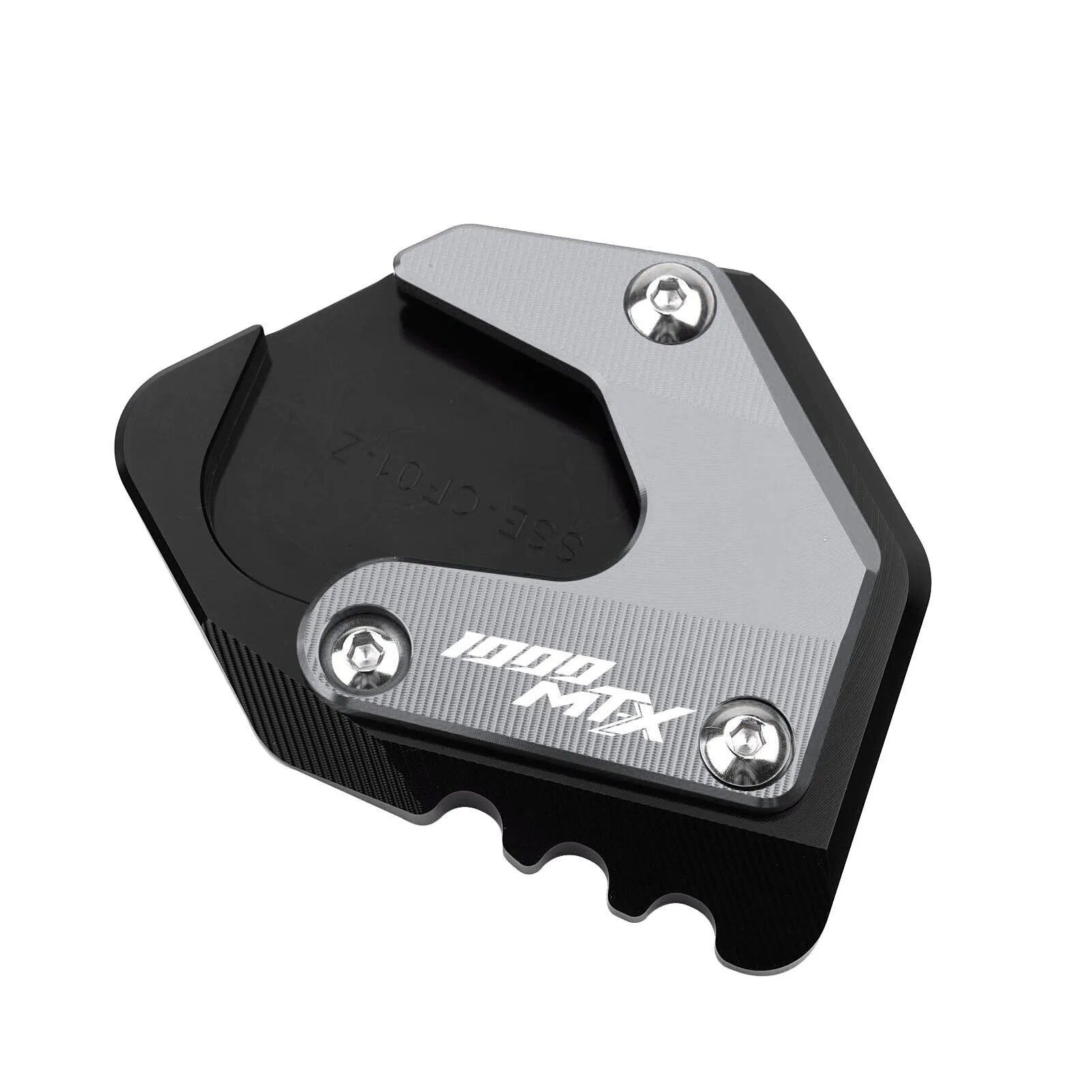 Для CFMOTO 1000MTX 1000MT-X 1000 MTX 2025 2026: Расширитель боковой подножки мотоцикла Черный, Grey