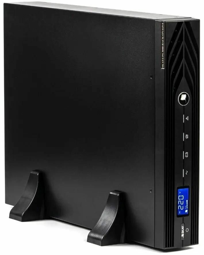 ИБП Бастион 8774 (SKAT-UPS 3000-RACK-ON P3) черный, 3000 Вт/3000 ВА, On-Line, синус