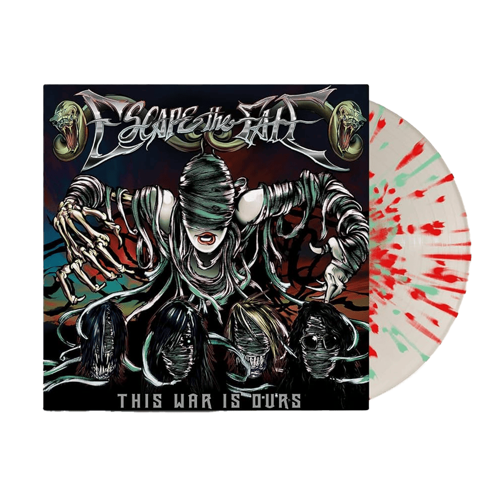 Escape The Fate – This War Is Ours (Limited Anniversary White, Red, Green Splatter Vinyl)