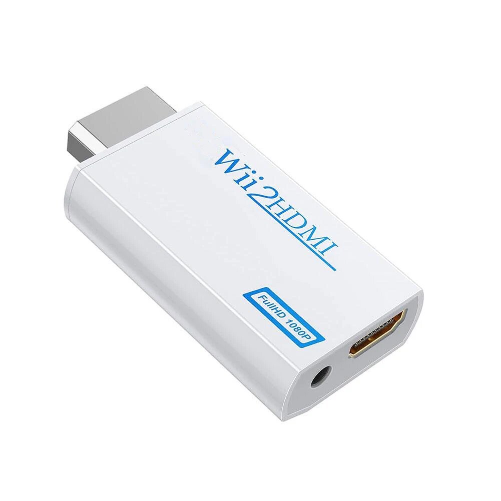 Адаптер Wii в HDMI Full HD, белый/черный white