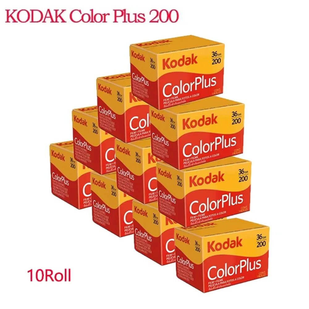 KODAK ColorPlus 200 плёнка 35мм 36 кадров 10pcs