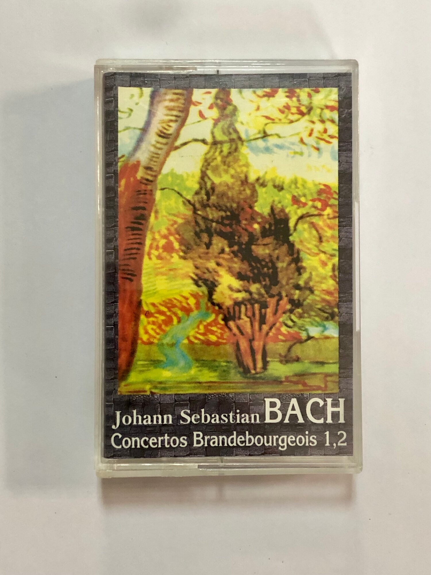 Аудиокассета Johann Sebastian Bach “Concertos Brandebourgeois” 1,2