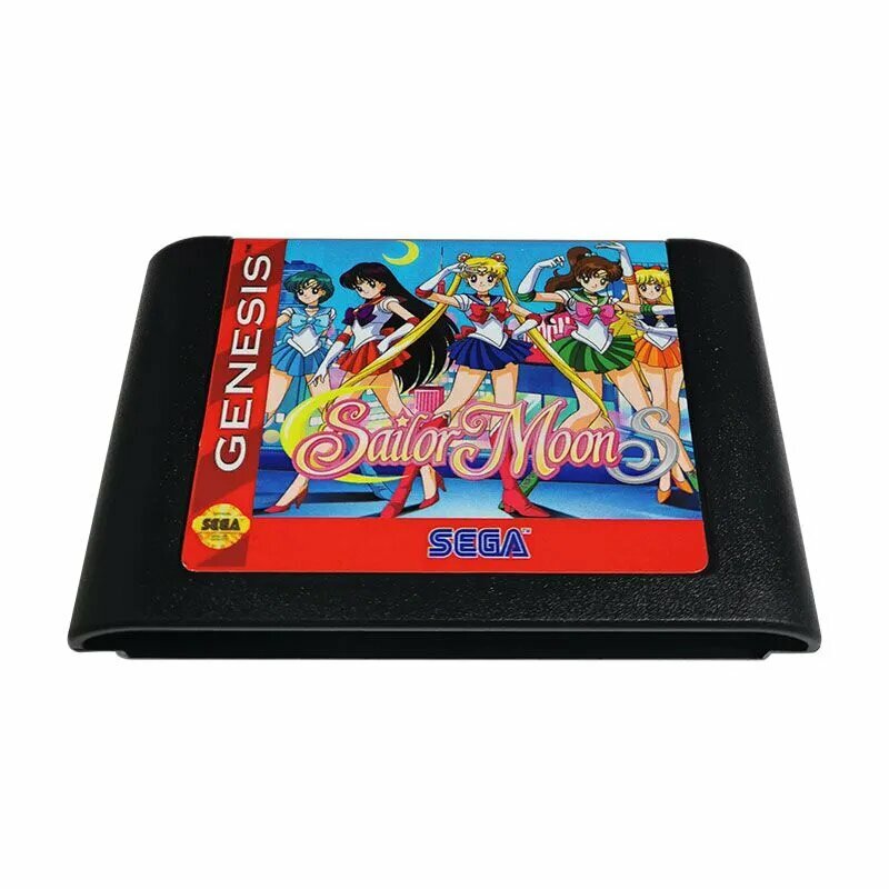 Игровой картридж для приставки 16 bit SEGA: Sailor Moon Pretty Soldier