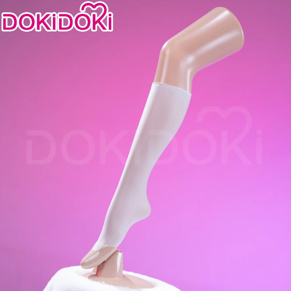 Натсуки парик для косплея из игры Doki Doki Literature Club White Socks, PRE-SALE