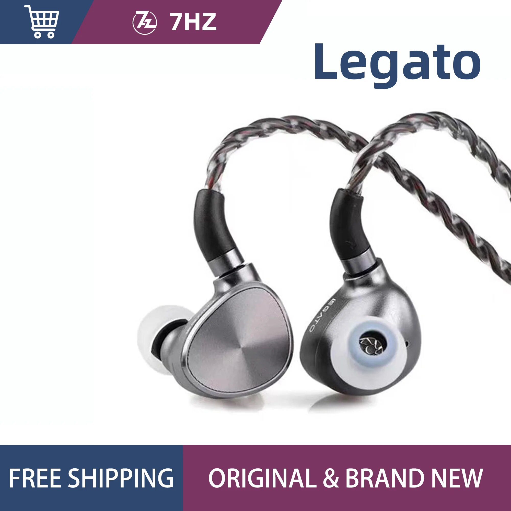 7HZ Legato проводные внутриканальные наушники