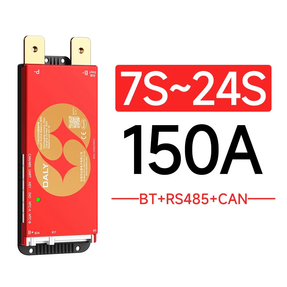 DALY Smart BMS 8-24S 150A Bluetooth