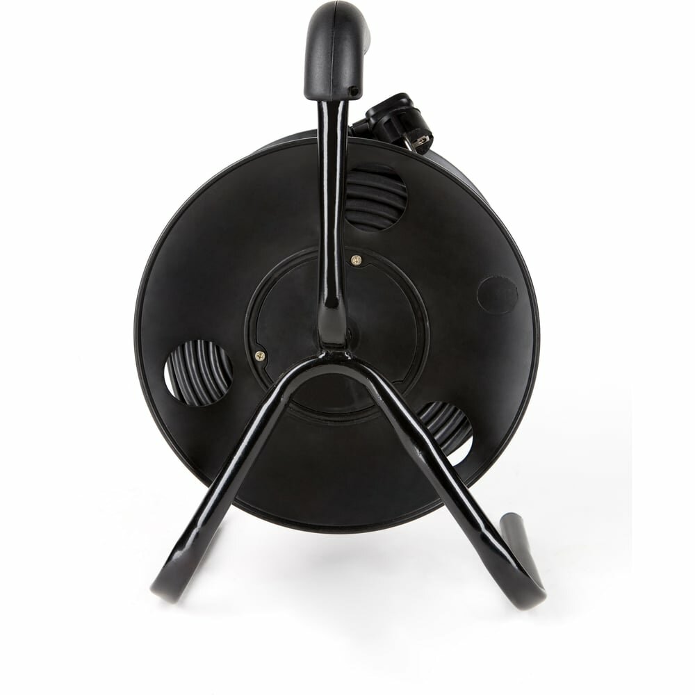 Силовой удлинитель МПП удлинитель четыре розетки на катушке с заземлением 30 метров + IP-44\У1С-4-50 4 роз с\з ПВС 3*1,5 30 м + IP-44\220В 999000000000803 — фото 1