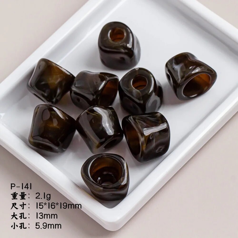 Бусины пластиковые P-141, 15*16*19mm